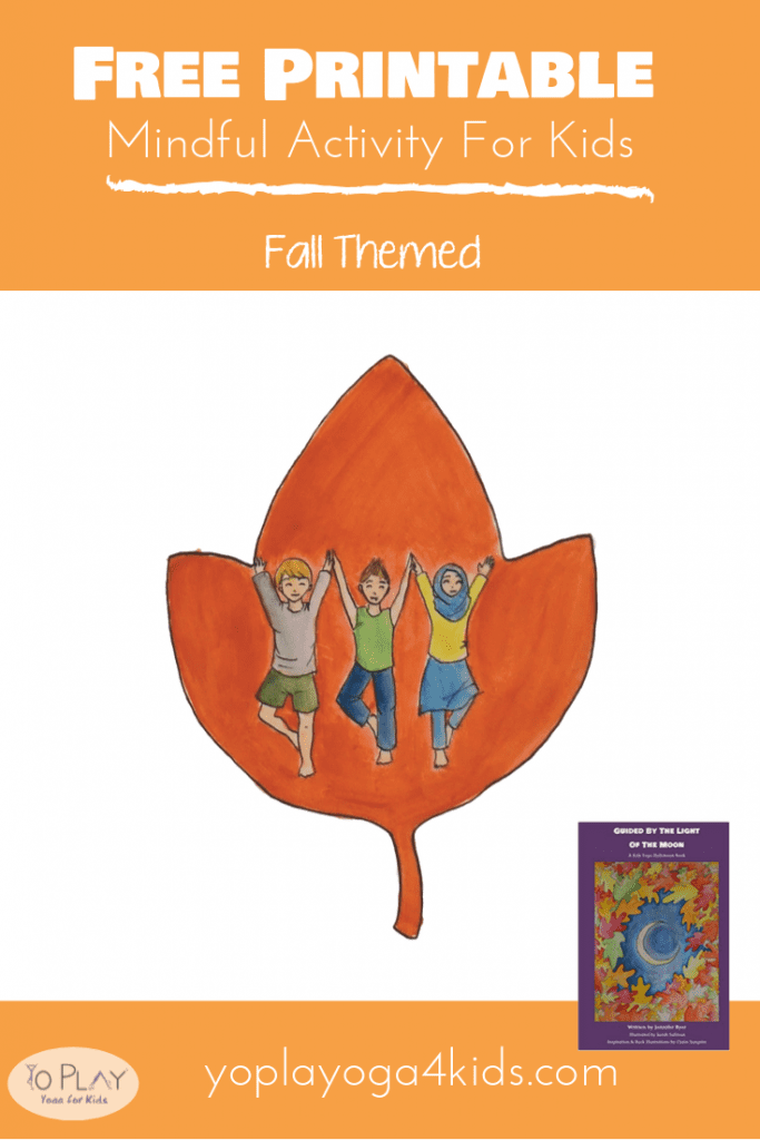 Fall Themed Mindful Activity For Kids - YoPlay Yoga for Kids